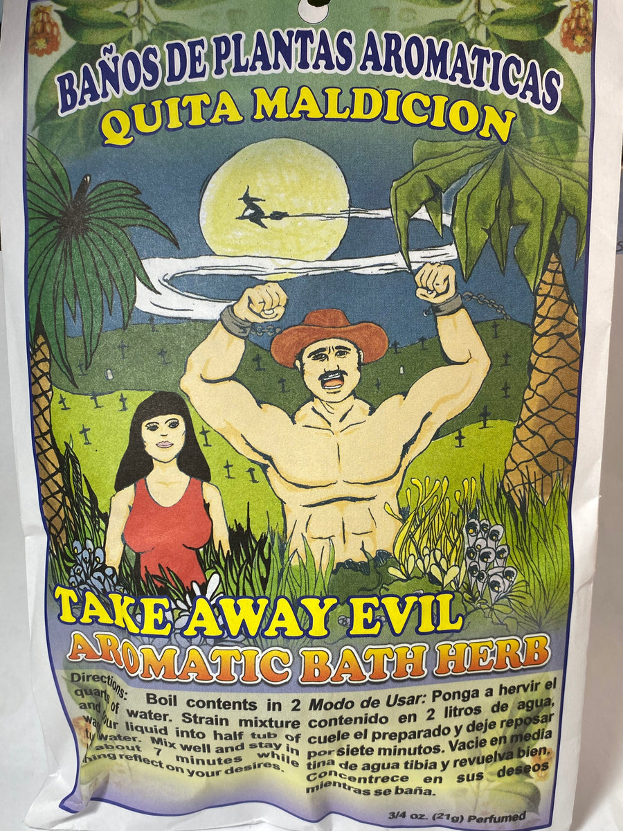 TAKE AWAY EVIL BATH HERBS – Pisces Studio